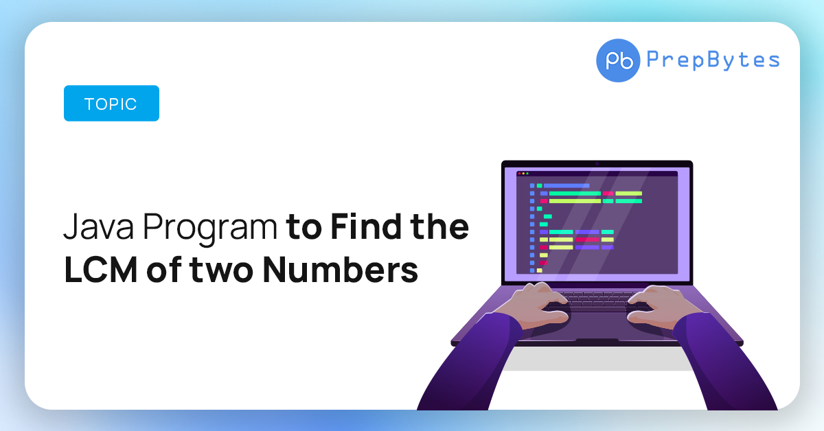 Java Program to Find the LCM of Two Numbers